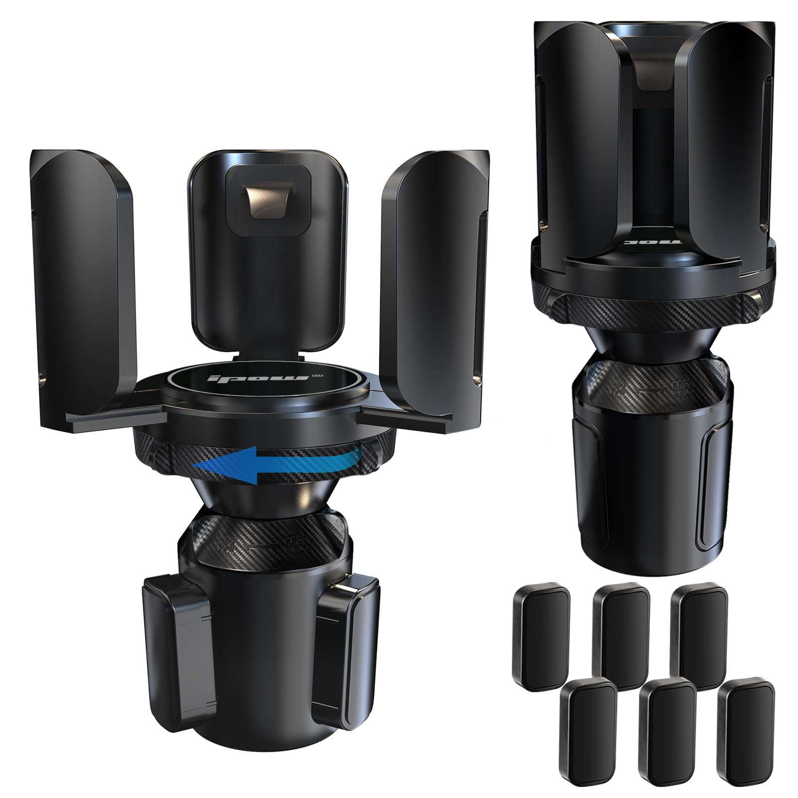 2Pack Car Cup Holder Expander with Adjustable Holder & Base, Compatible ...