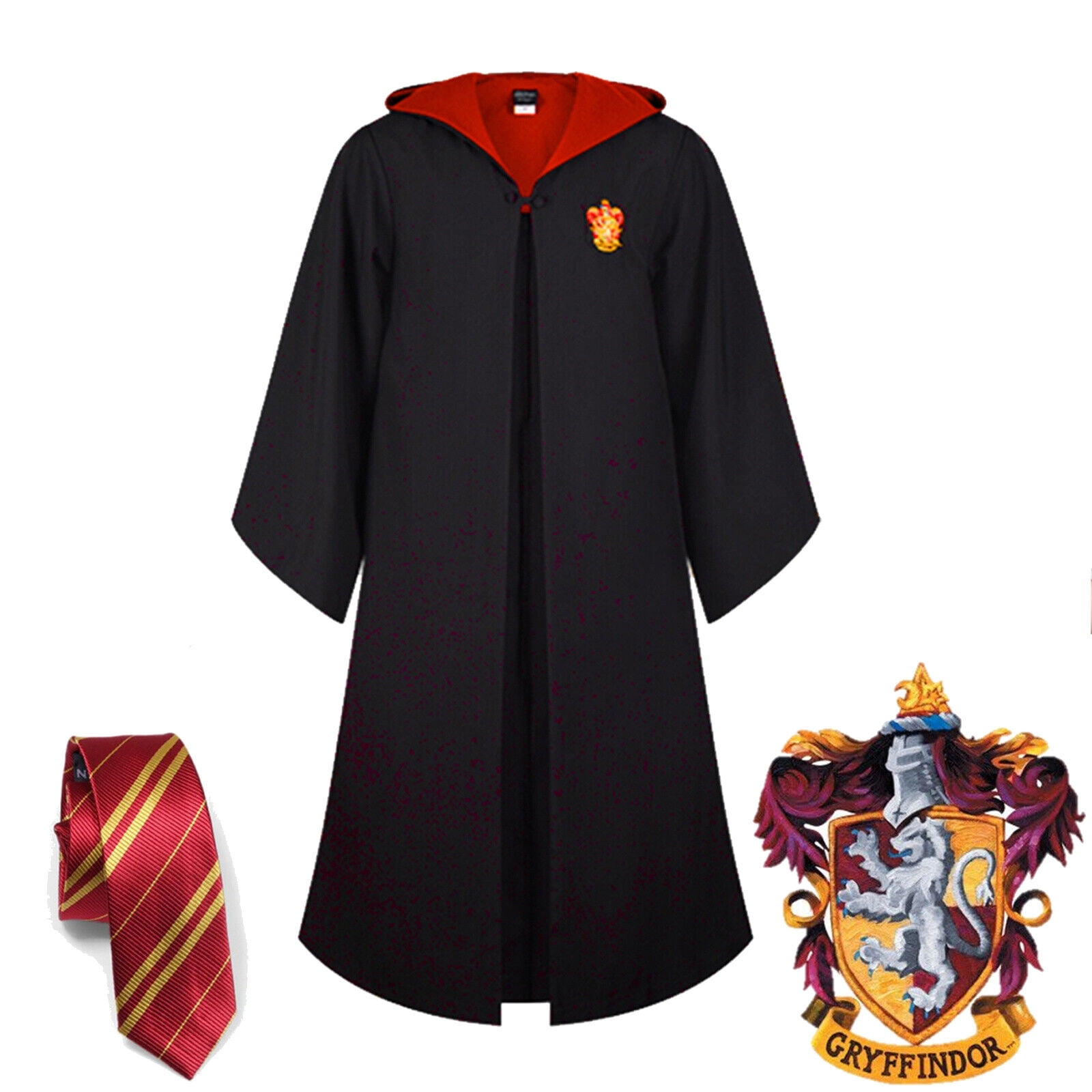 2Pack Children Adult Cosplay Costume Harry Potter Costume Outfit Set ...