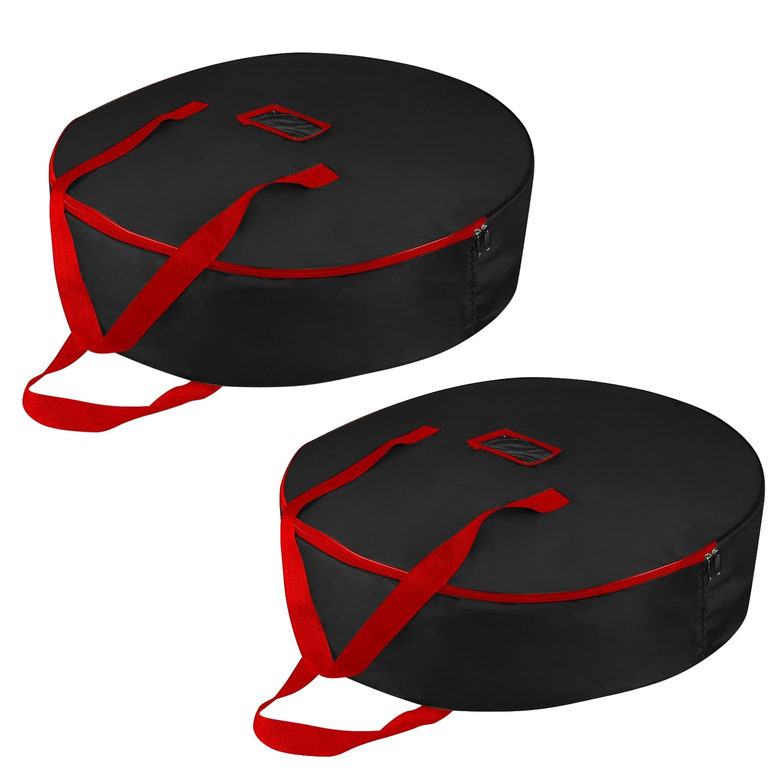 2Pack Christmas Wreath Storage Bag 30" - Artificial Wreath Container ...
