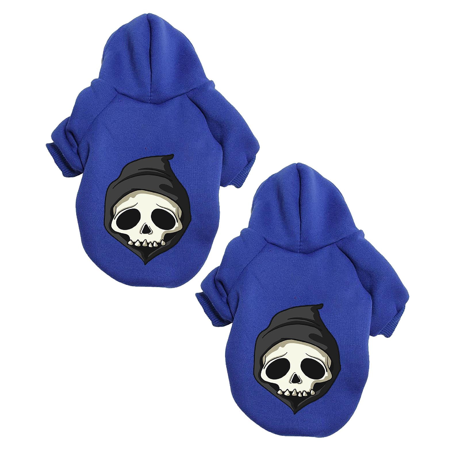 2Pack Clearance Sale! Halloween Horror Skeleton Dog Sweater Pet Costume ...