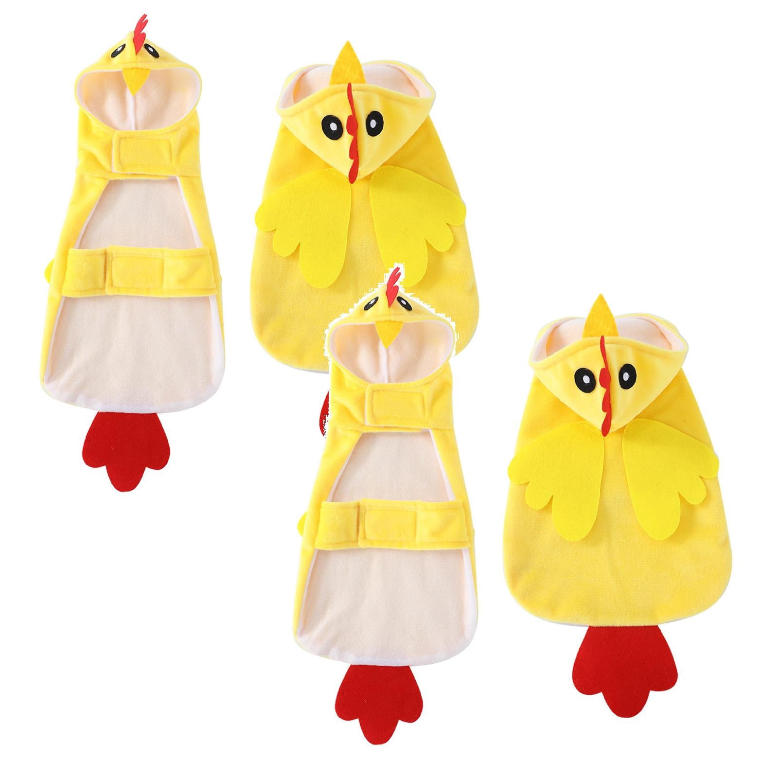 2Pack Clearance Sale! Soft Pet Costume Halloween Dog Cat Chicken Outfit ...