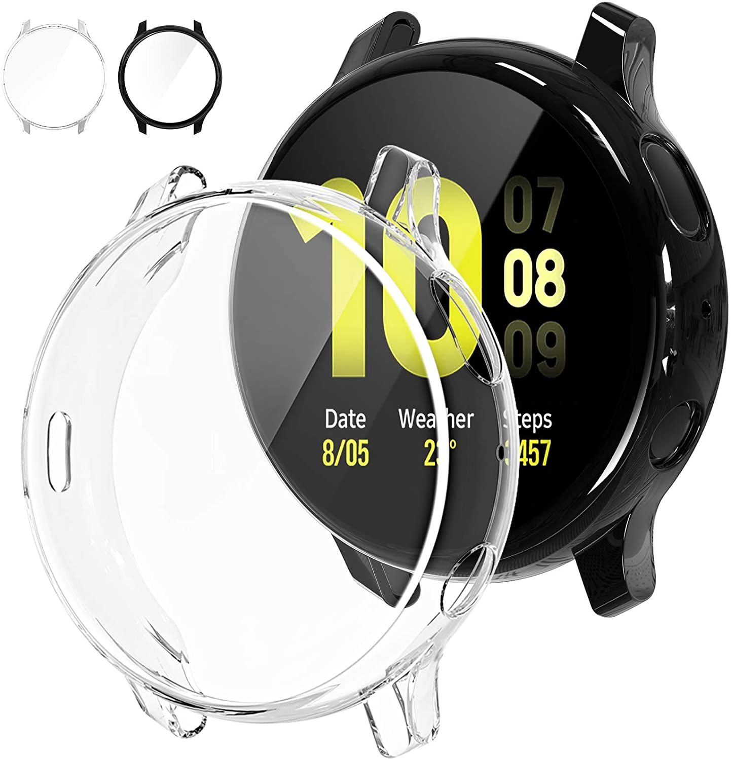 [2Pack] Compatible with Samsung Galaxy Watch Active 2 Screen Protector ...