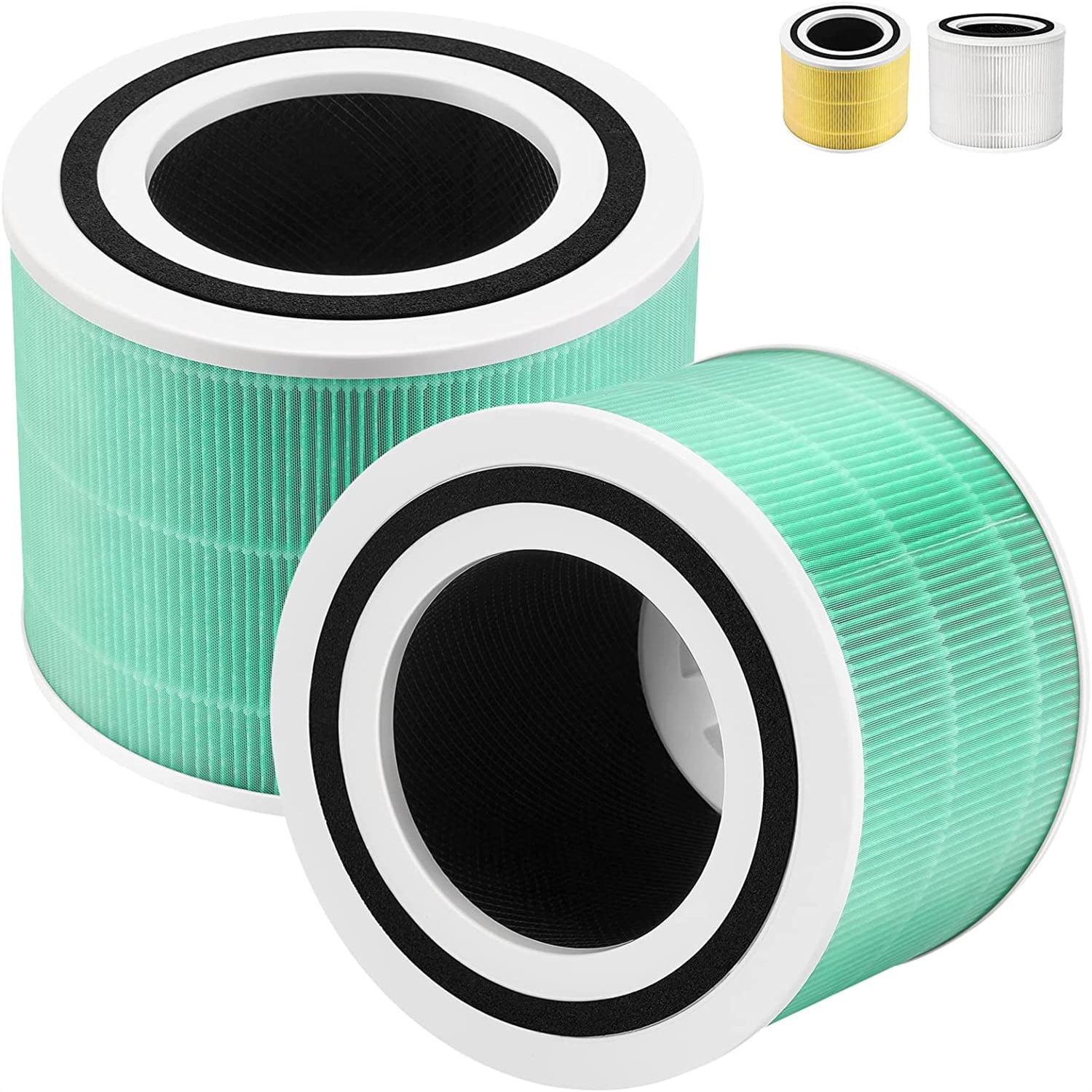 2Pack Core 300 Filter Replacement Compatible with LE-VOIT Air Pur-ifier ...