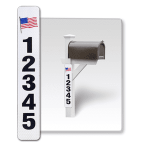 Vinyl Stick on Numbers