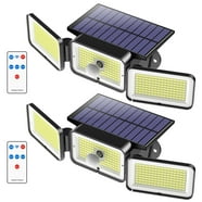 Tzumi Solar Flood Lights, Motion Sensor, Waterproof, 600LM, Wireless ...