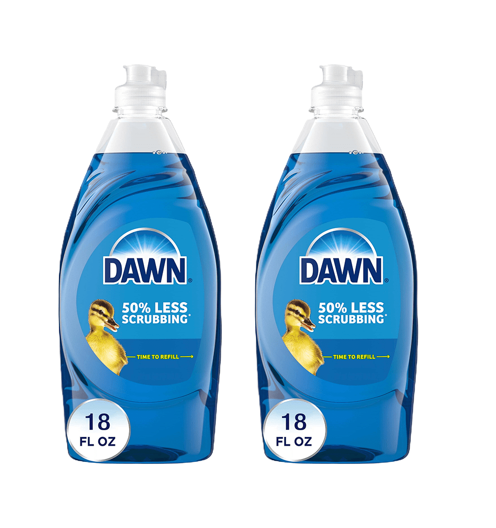 (2Pack) Dawn Ultra Dish Soap Dishwashing Liquid, Original Scent, 18 fl ...