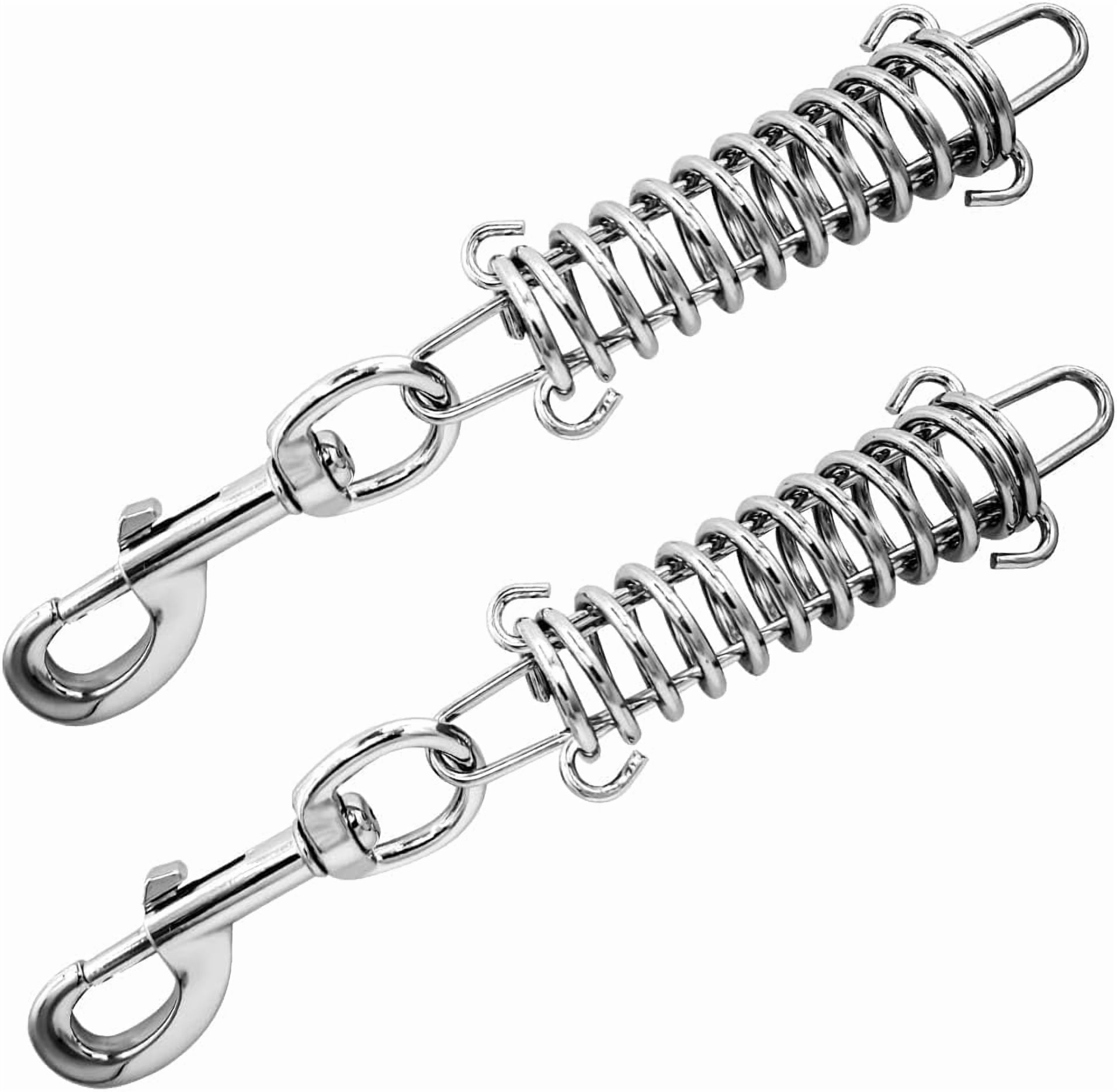 2Pack Dog Leash Shock Absorber Spring, 300LB Heavy Duty Metal Spring ...