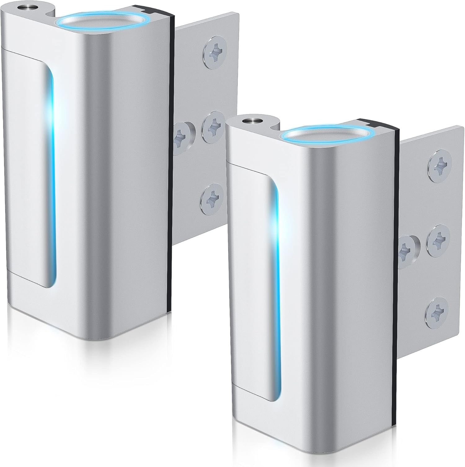 2Pack Door Reinforcement Lock Withstands 800lbs of Force - Extra Proof ...