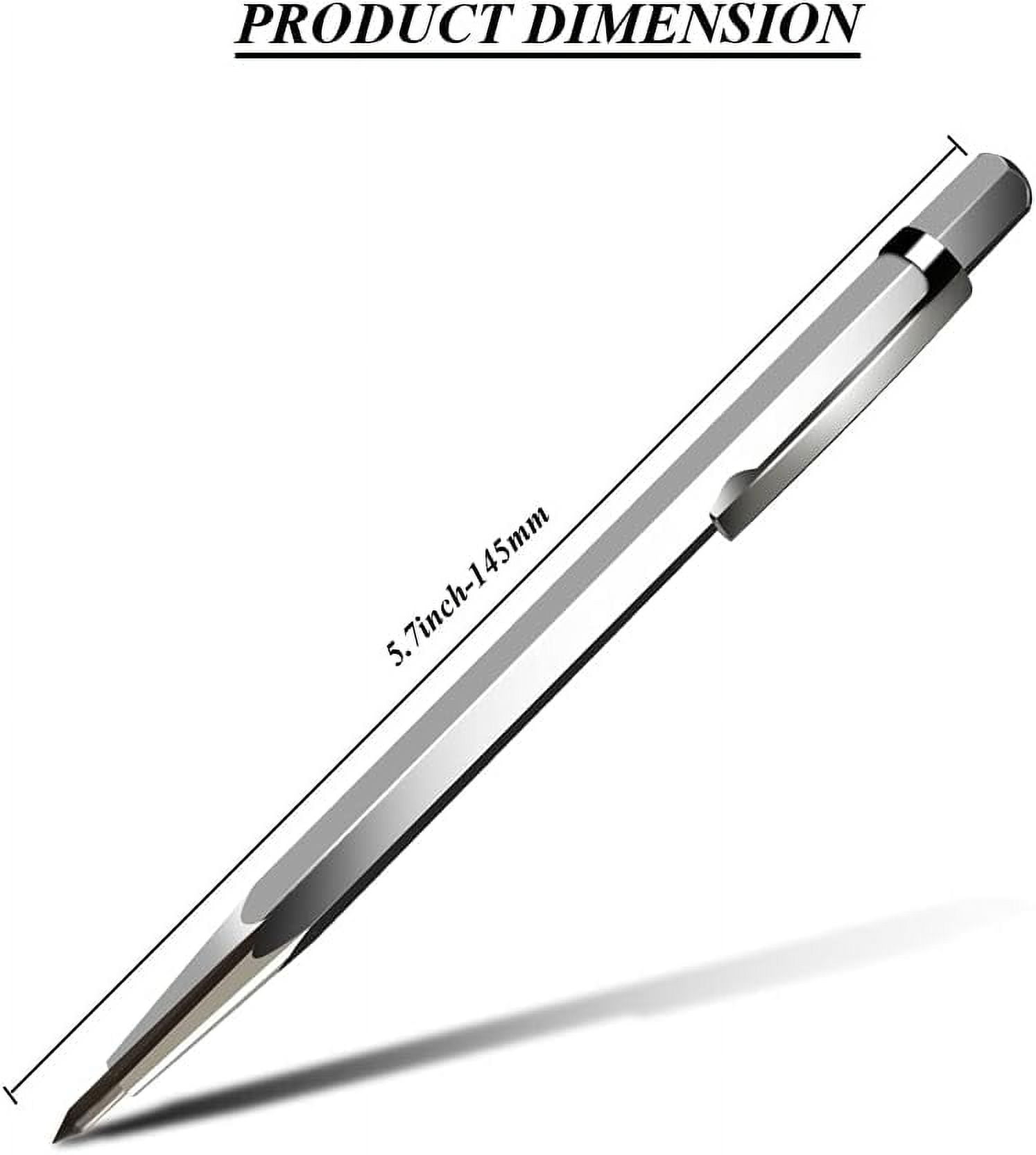 2Pack Double-ended Tungsten Carbide Glass Tile Cutting Pen, Tungsten ...