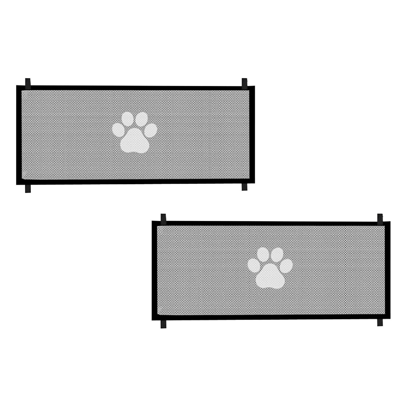 2Pack Duty Dog Gate For Stairs & Doorways 30.7" Tall Adjustable Pet ...