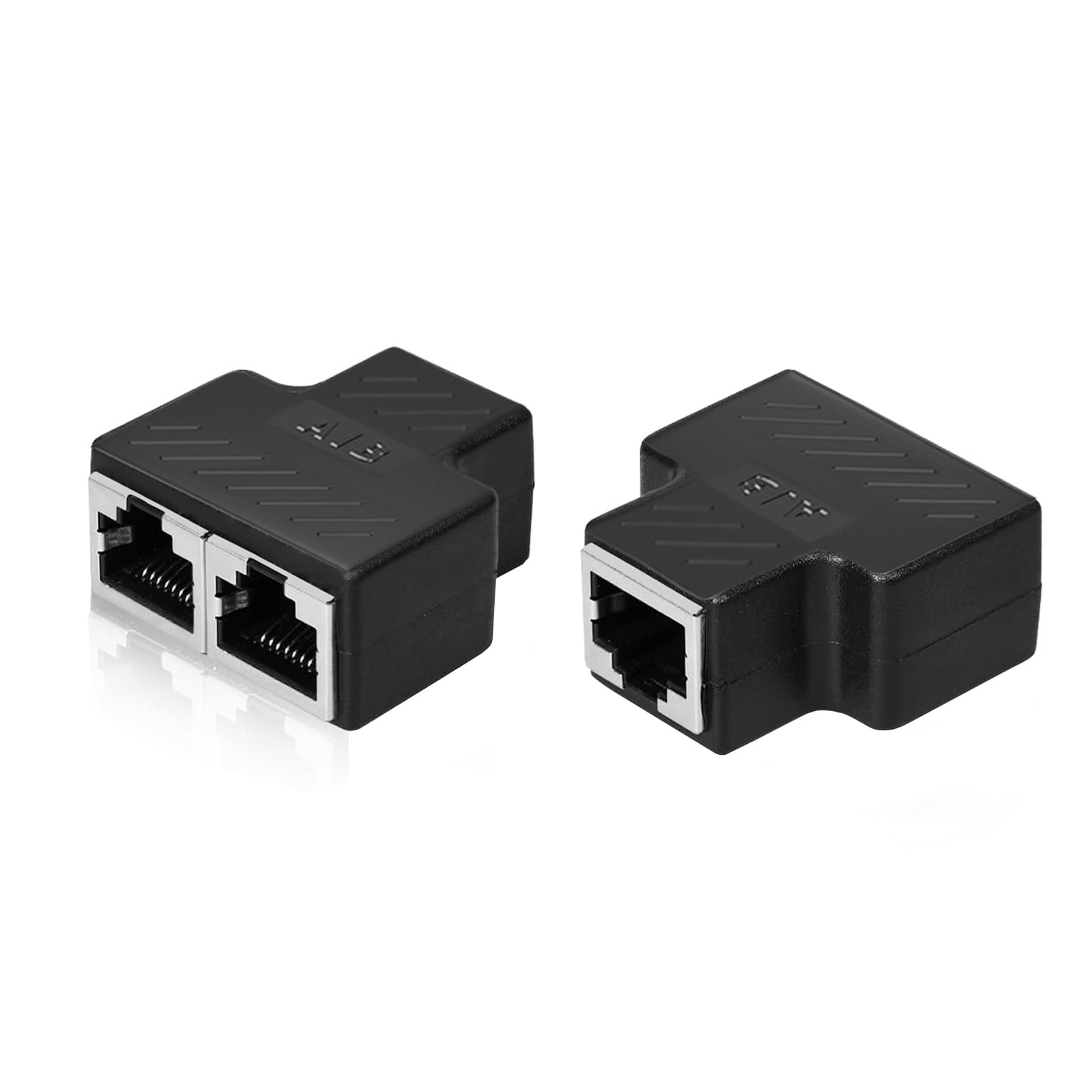 2Pack Ethernet Extender, Ethernet Cable Extender, RJ45 Coupler Female ...