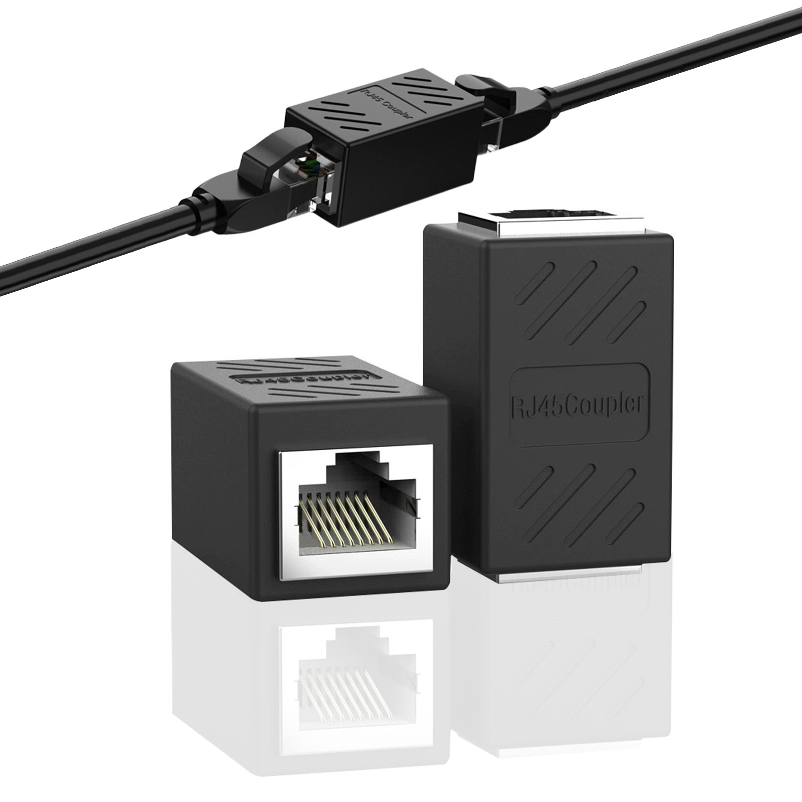 AmerTac - Zenith TS1001CW TS1001CW 6 Conductor Inline Coupler, White ...