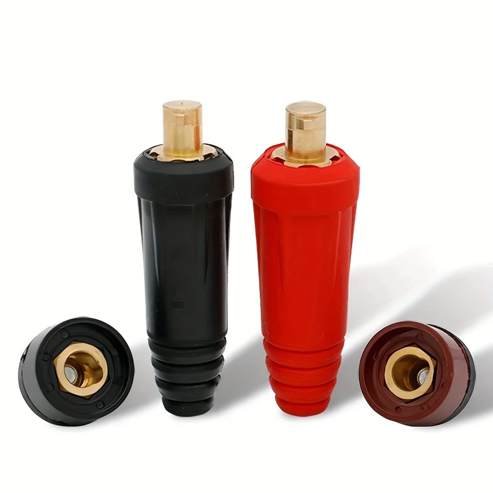 2Pack European Style Quick Connect Plug and Socket Set, Copper Welding ...