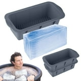 2Pack Extra Large Ice Cube Tray, 2 Pack Ice Maker for Ice Bath Cold ...