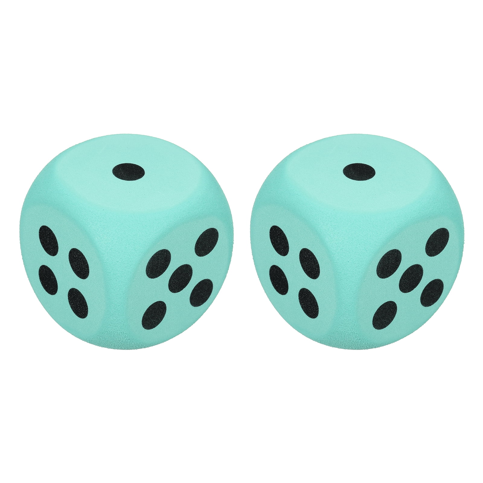 2Pack Foam Dice, 3.8cm/1.5inch Eva 6-Sided Dice Stress Ball Squeezable ...