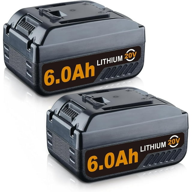 WORX 20V MAX 2Pack Extend Lithium Ion Battery WA3520 WA3525 WA3575 for ...