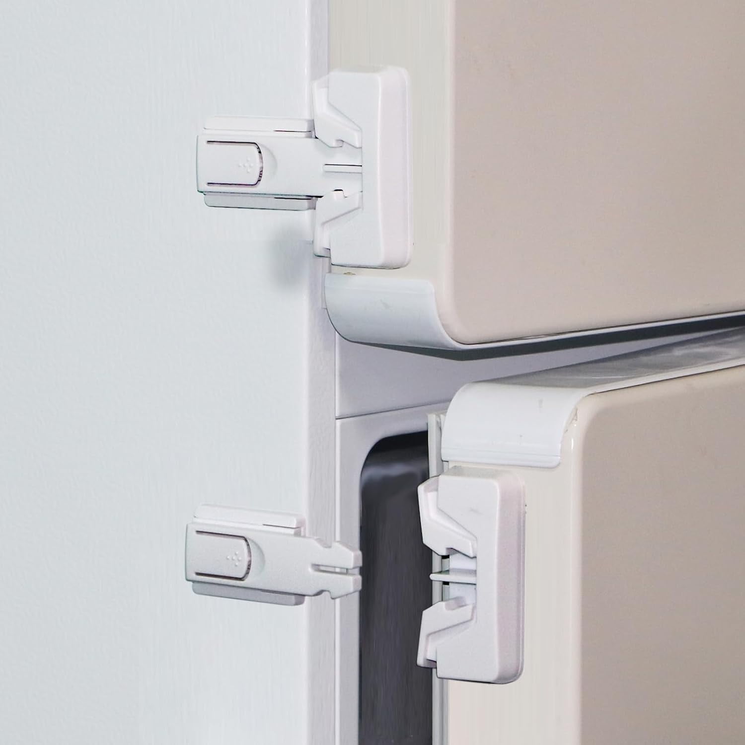 2Pack Fridge Locks for Kids, Child Proof Refrigerator Door Locks for ...