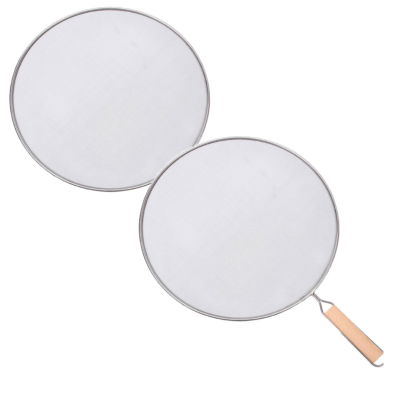 2Pack Frying Pan Splatter Guard | Splatter Screen For Frying Pan | Mesh ...