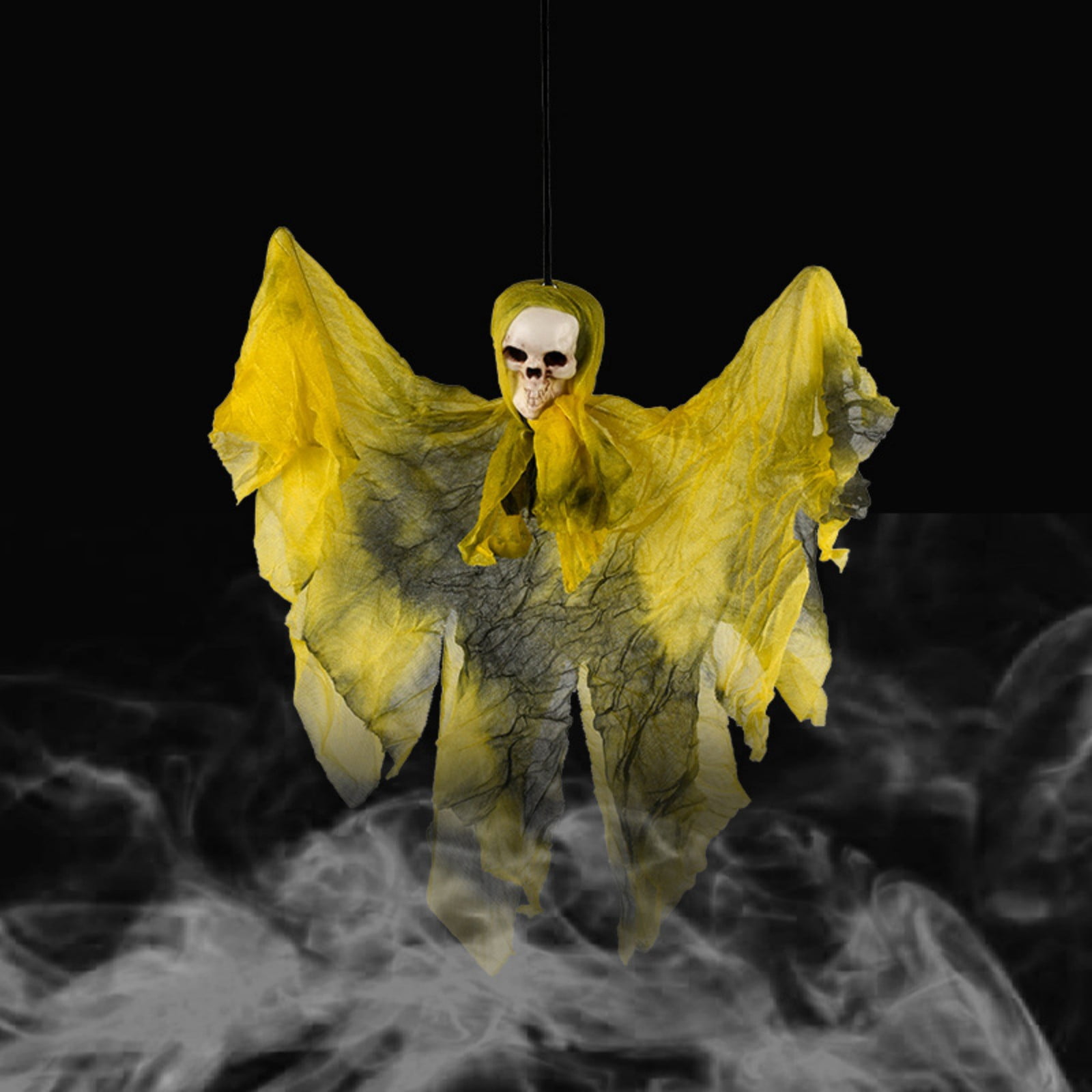 2Pack Halloween Decorations Props Hanging Grim Reapers with Creepy ...