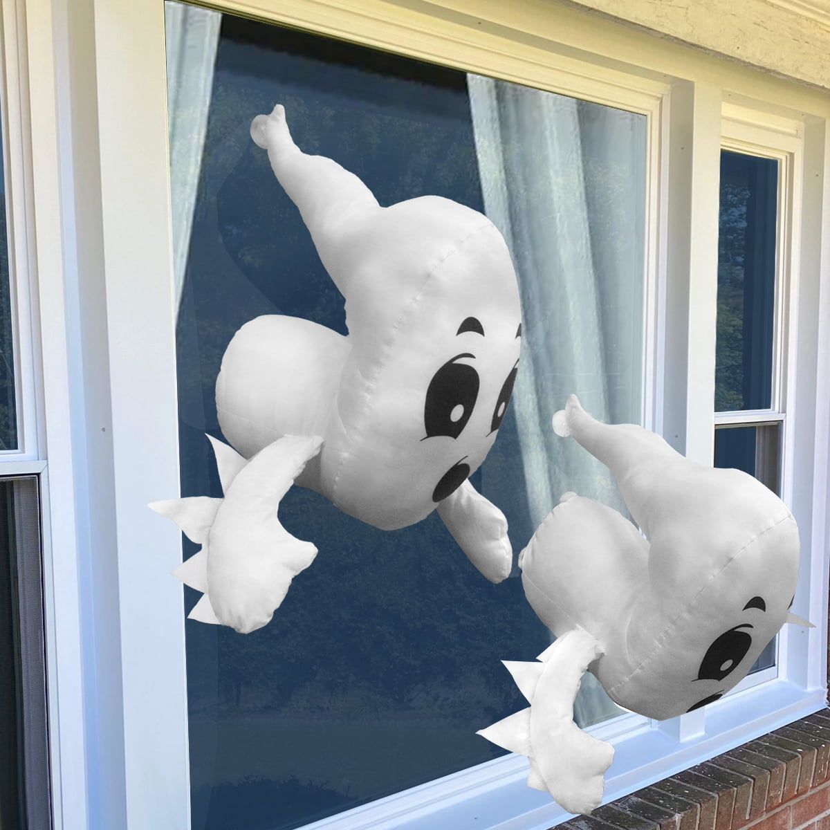 2Pack Halloween Window Crasher Ghosts: Scary Hanging Decorations for ...