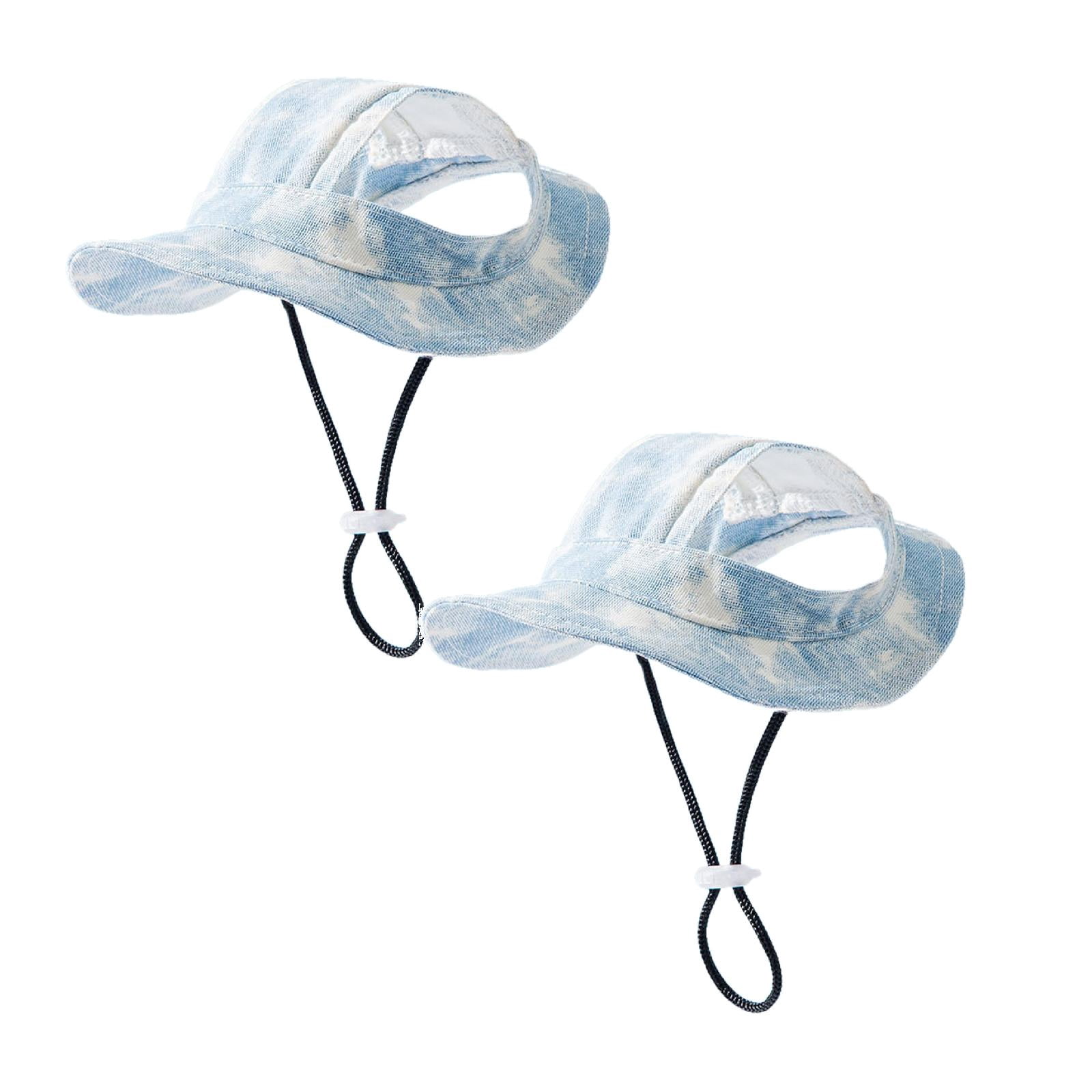 2Pack Happy Pet! Outdoor Sun Hood For Dogs Cats Pet Hat Dog Hat Cat Tie ...