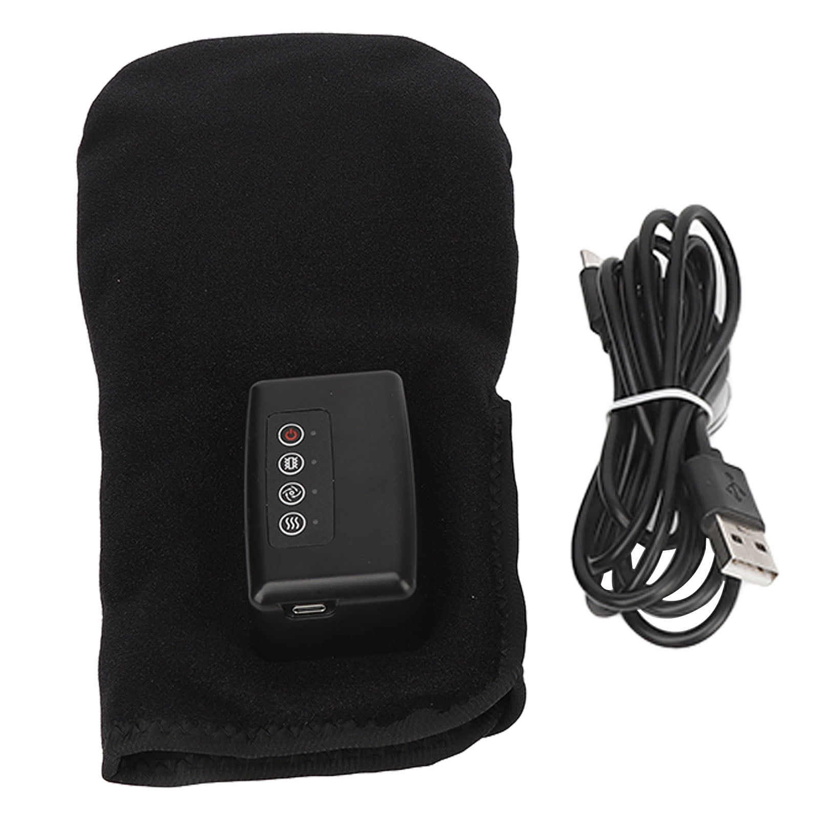 2pack Heated Hand Massager Electric 3 Modes Heating Multi Function Usb Hand Finger Massager