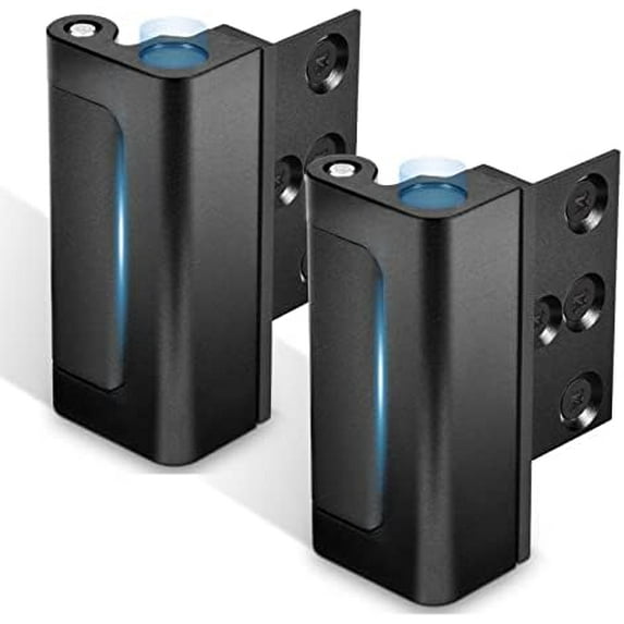 2Pack Home Security Door Reinforcement Lock, Childproof Safety Door ...