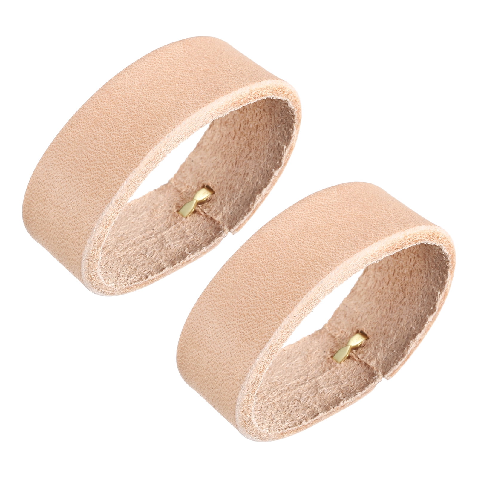 2Pack Leather Belt Loop Keepers, 11.5cm Outer Girth Belt Strap Ring ...