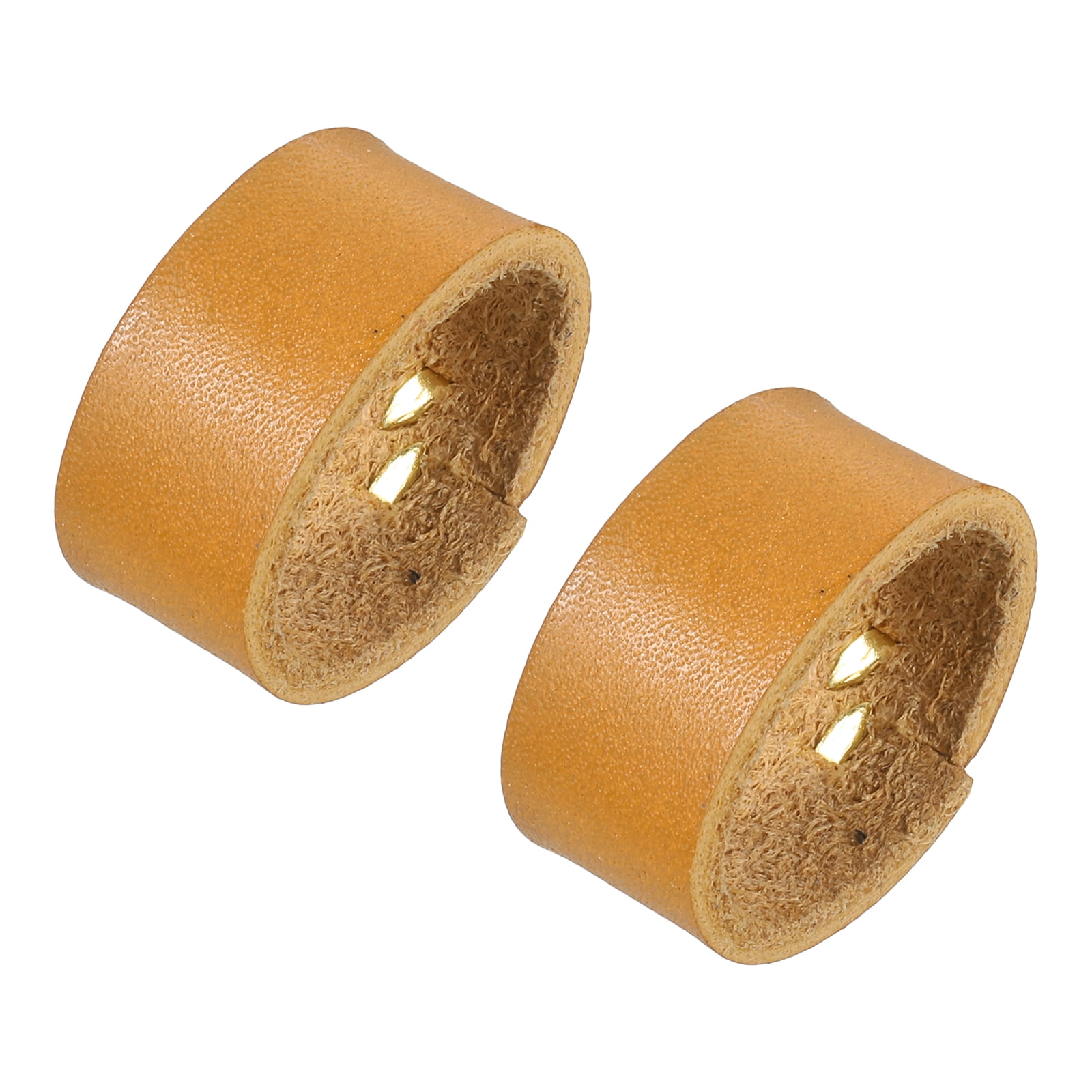 2Pack Leather Belt Loop Keepers 6.5cm Girth Belt Strap Ring Buckle ...