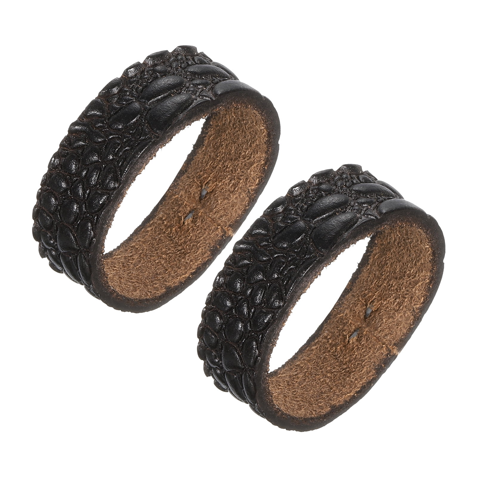 2Pack Leather Belt Loop Keepers, Fits 3.5cm Width Belt Strap Buckles ...