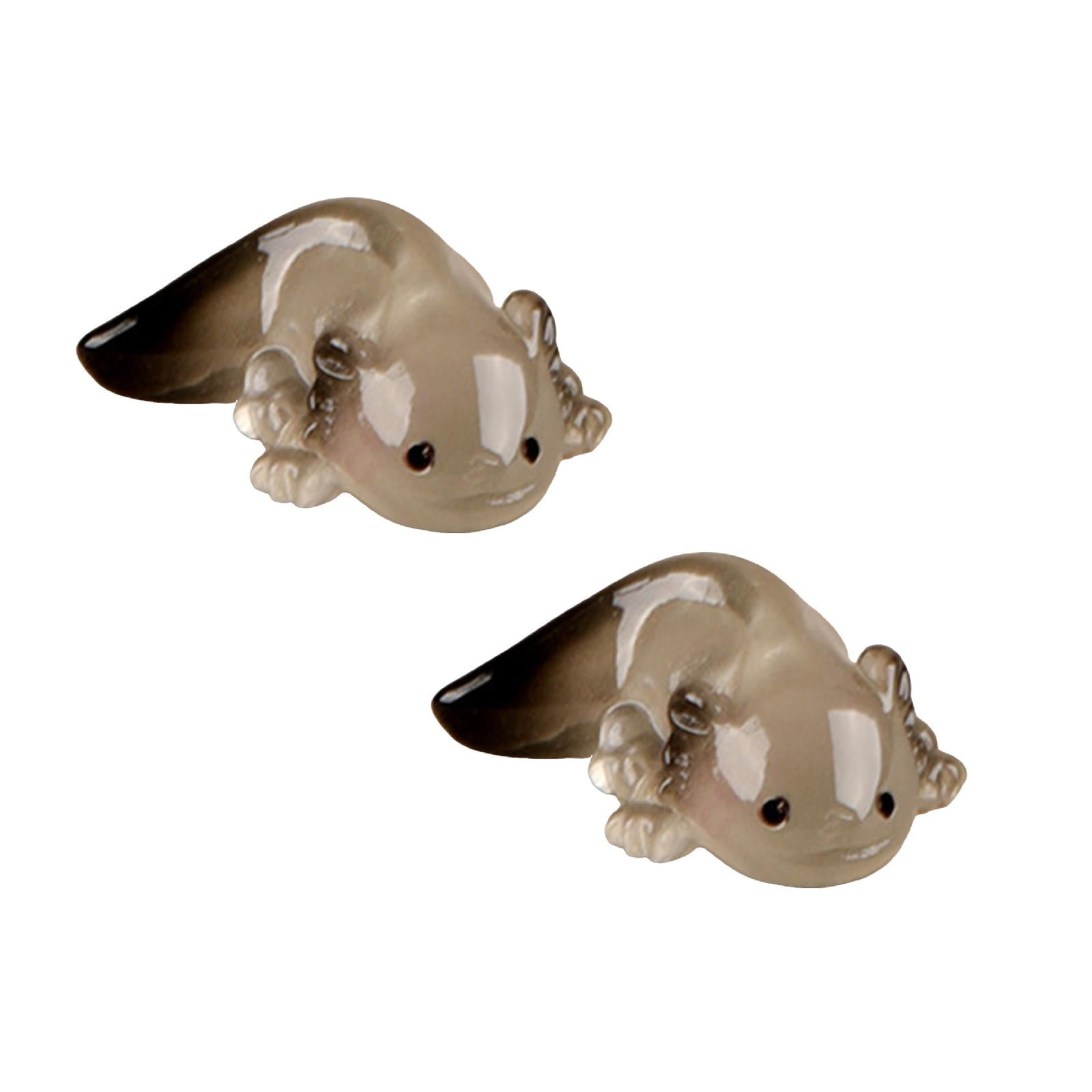 2Pack Mini Resin Cute Mini Resin Animals Mini Animals For Diy Craft ...