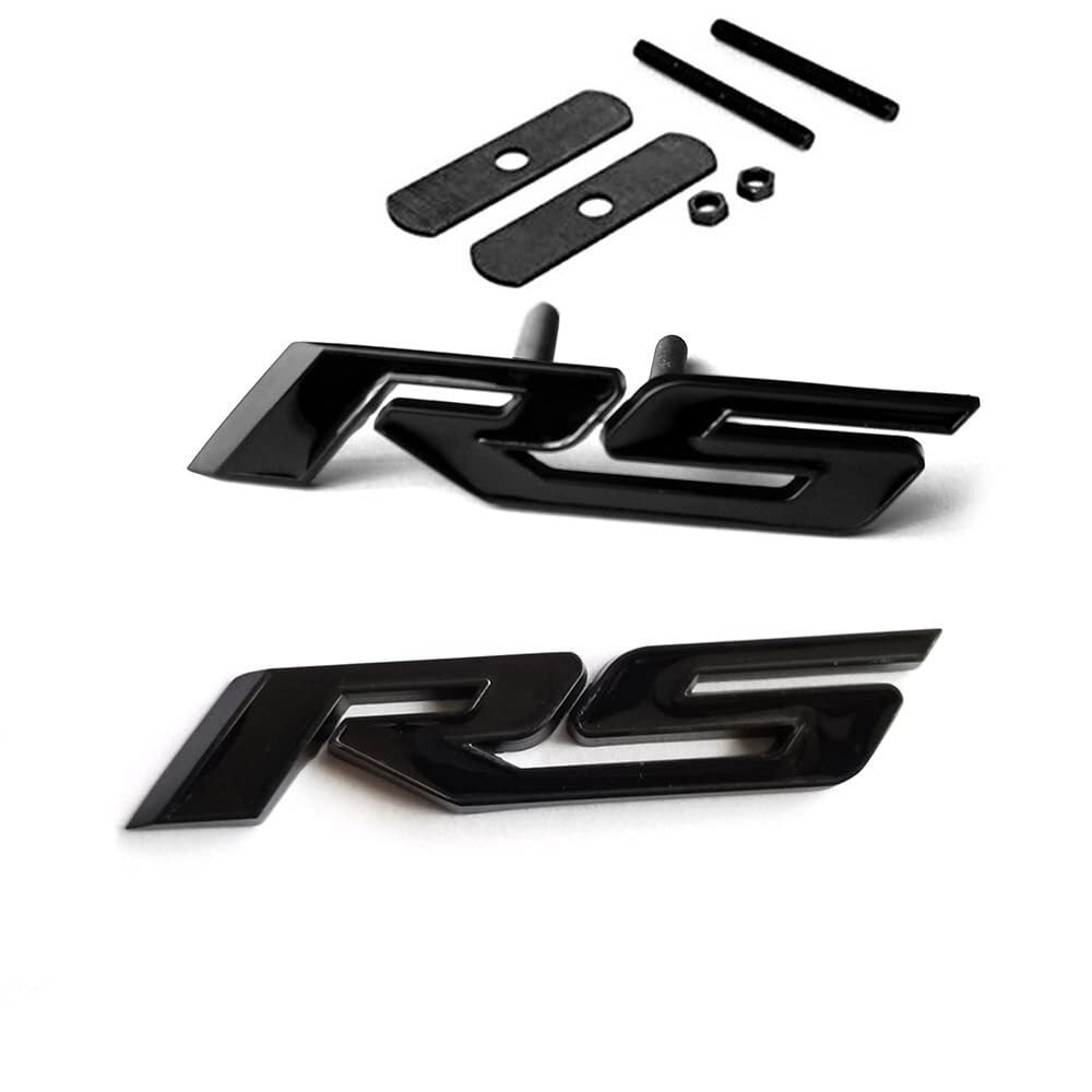 2Pack OEM Grille Rs Plus Decal Emblem Badge 3D Compatible with Zl1 1LE ...