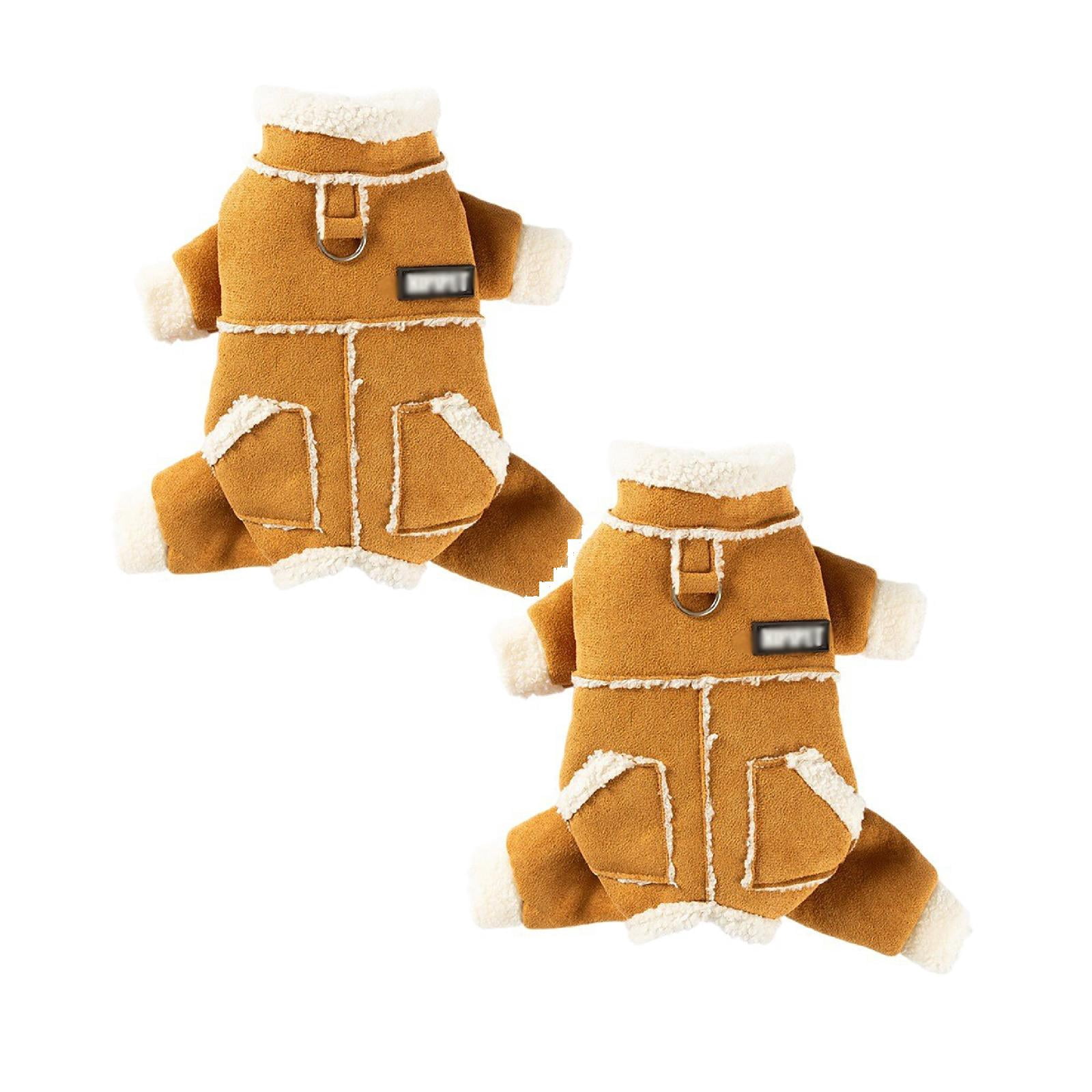 2Pack Offer Countdown! Clothes Thickened And Warm Coat For Leash ...