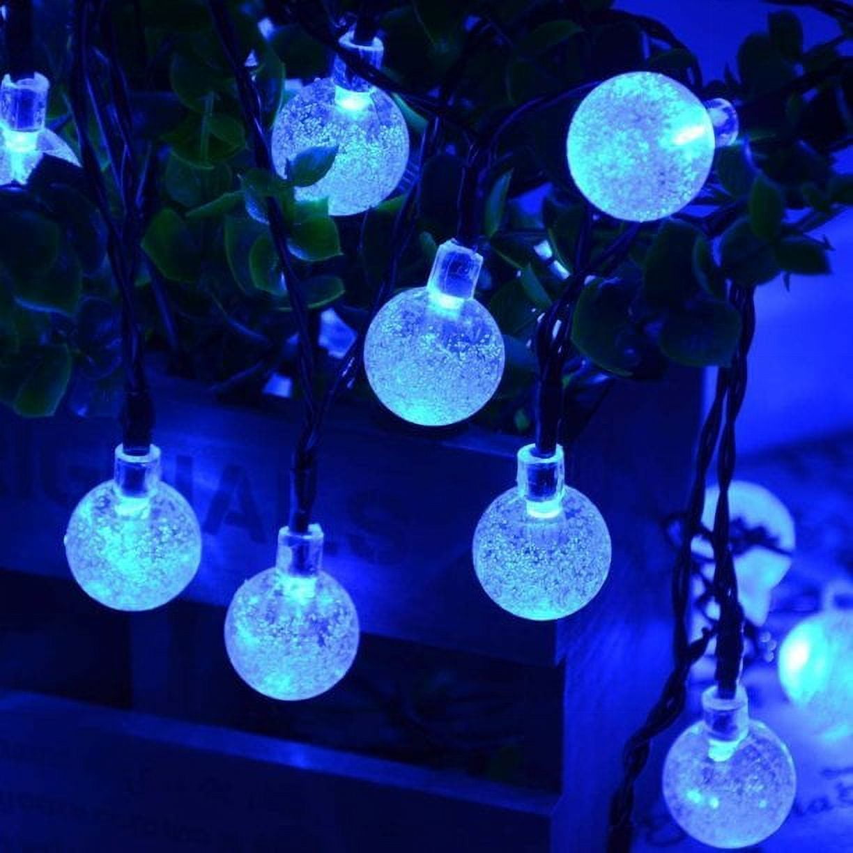 YEOLEH 2Pack LED String Lights, Outdoor Patio Globe, IP67 Waterproof ...