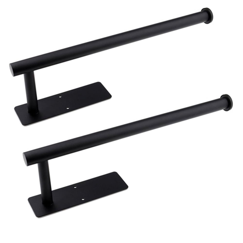 2Pack Paper Towel Holder Under Cabinet Wall Mount for Kitchen Paper ...