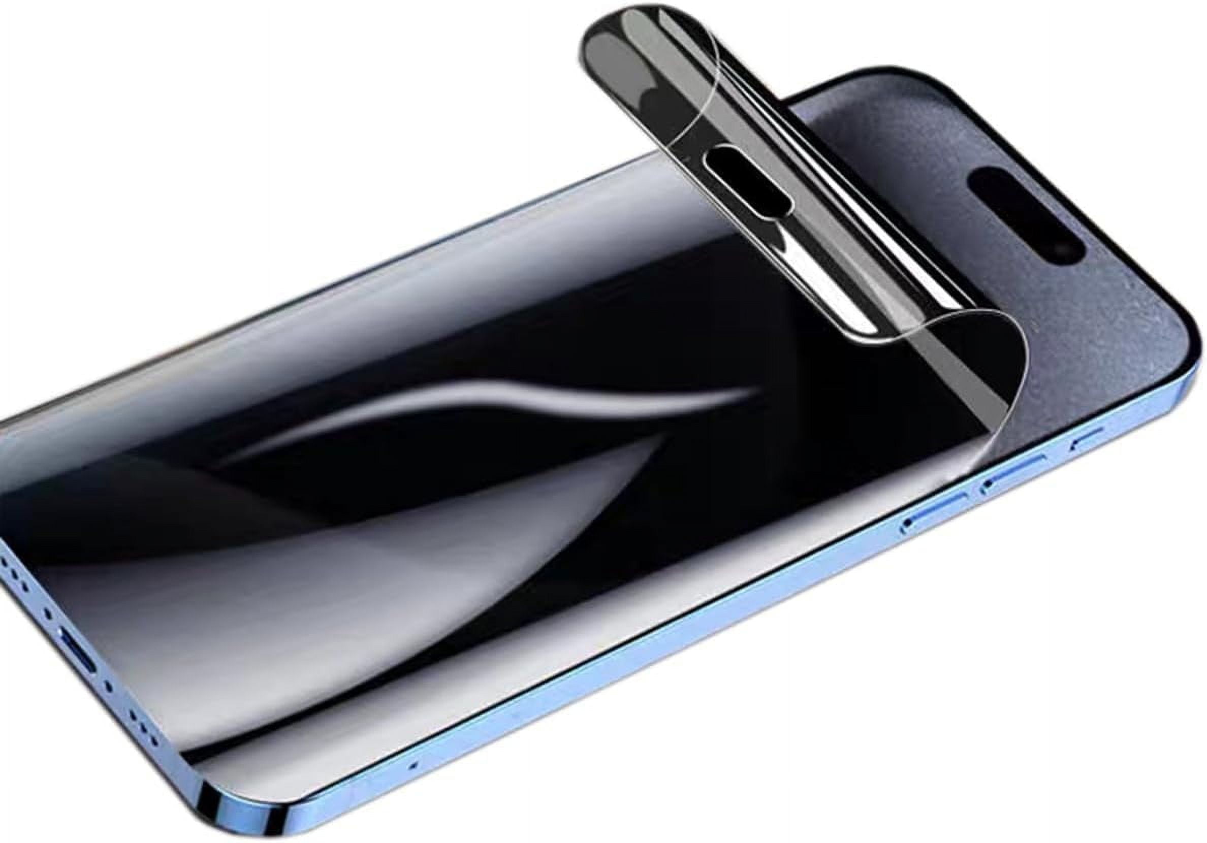 2Pack Privacy Film Hydrogel Screen Protector Compatible with iPhone 15 ...