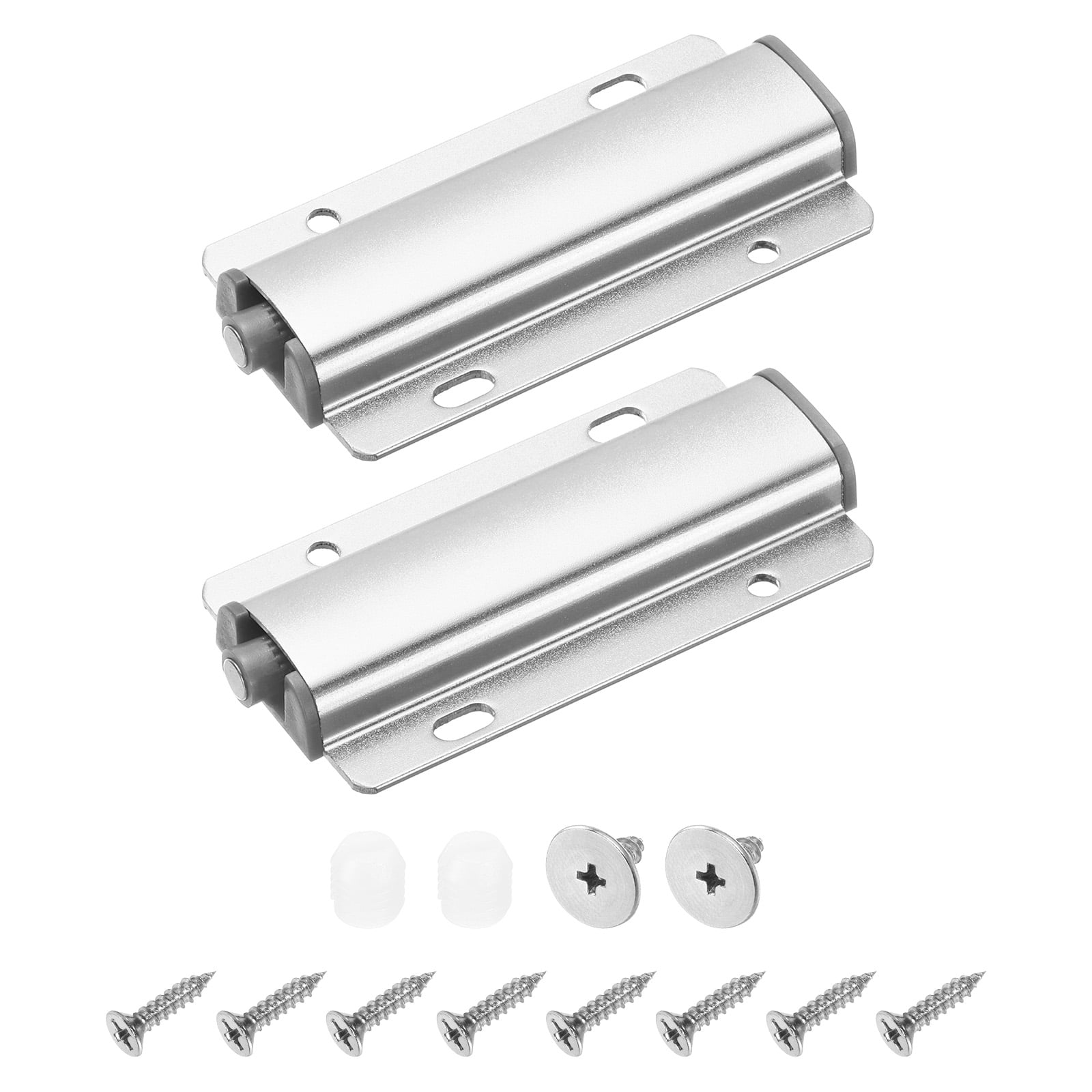 2Pack Push to Open Door Latch, Aluminum Alloy Magnetic Push Latches ...