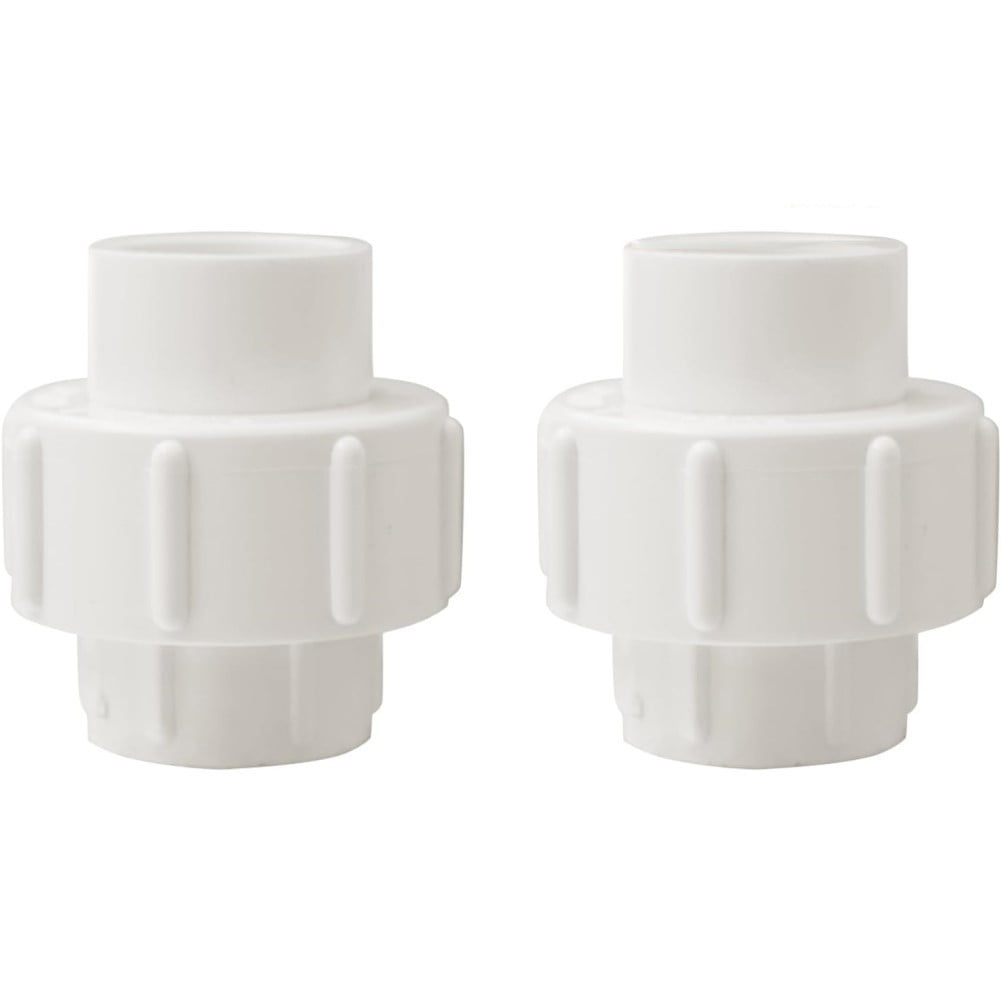 2Pack Pvc Slip Joints 1"/2" Pvc Joint Fittings For Pool Plumbing ...