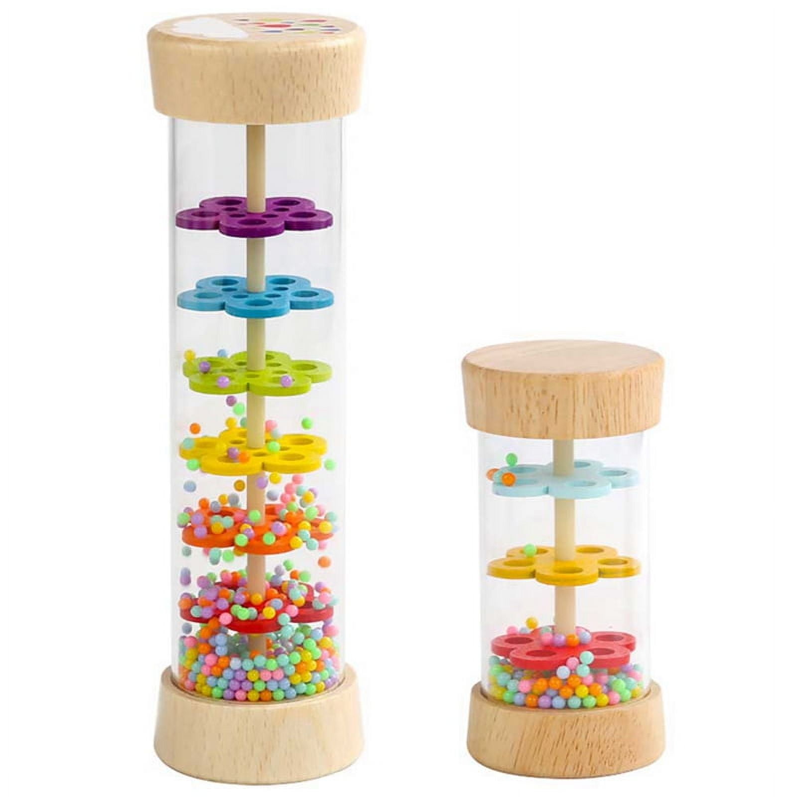 2Pack Rain Maker Stick Tube for Kids Rattle Shaker Music Sensory ...