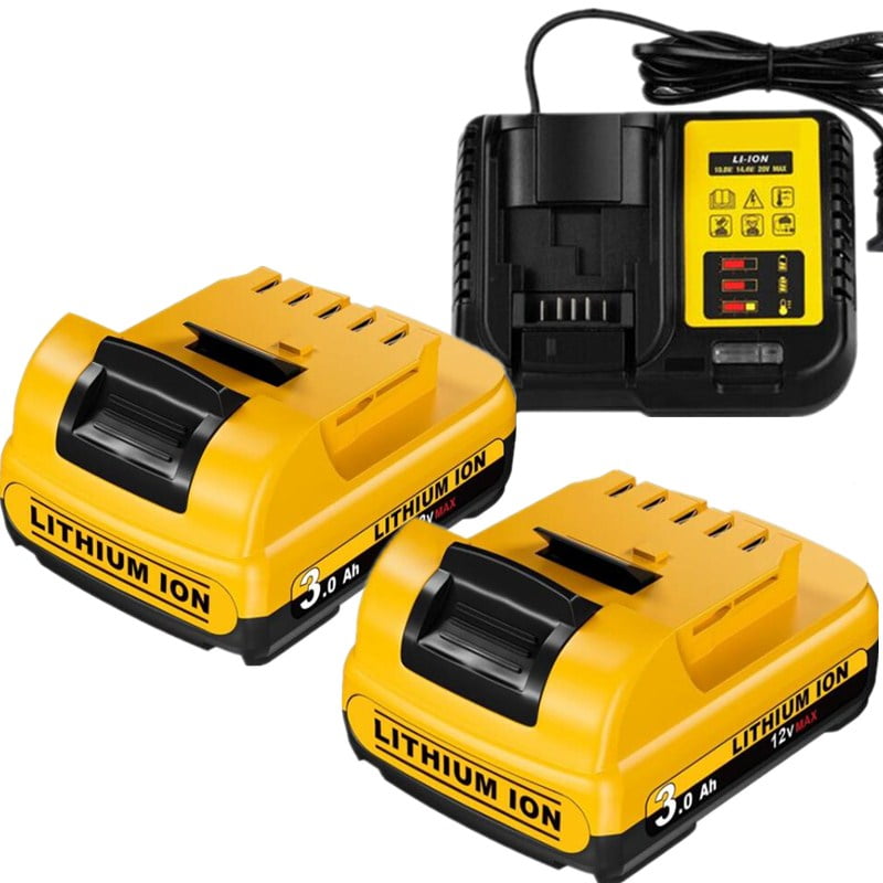 2Pack Replacement For DEWALT 12VOLT 12V MAX Lithium Ion DCB120 Battery ...