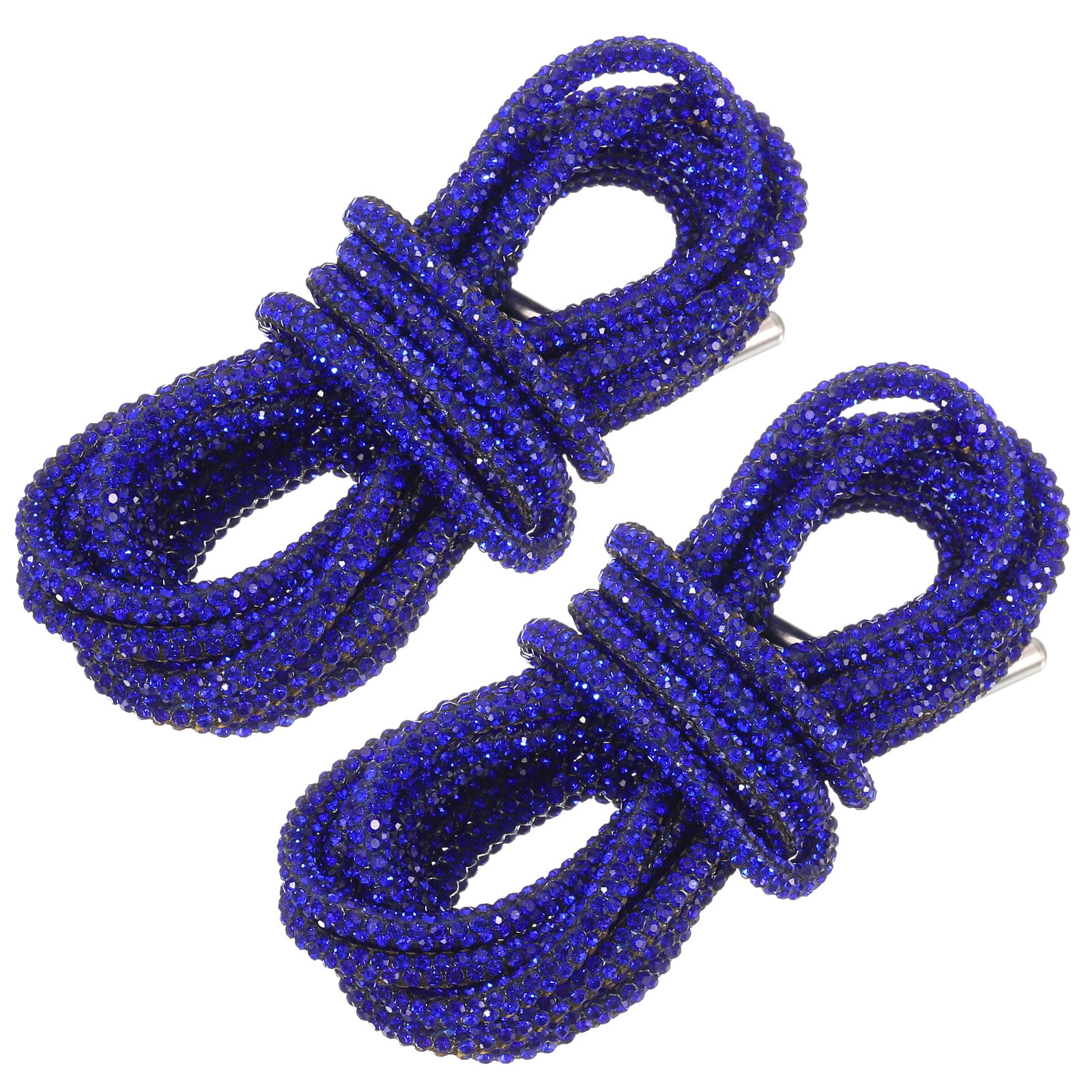 2Pack Rhinestone Shoe Lace, 31.5" Bling Glittered Ropes Drawstring ...