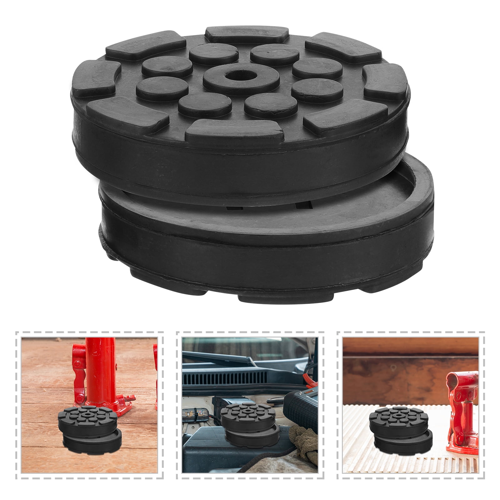 UEETEK Trolley Jack Pad Rubber for DIY Enthusiasts 2Pack - Walmart.com