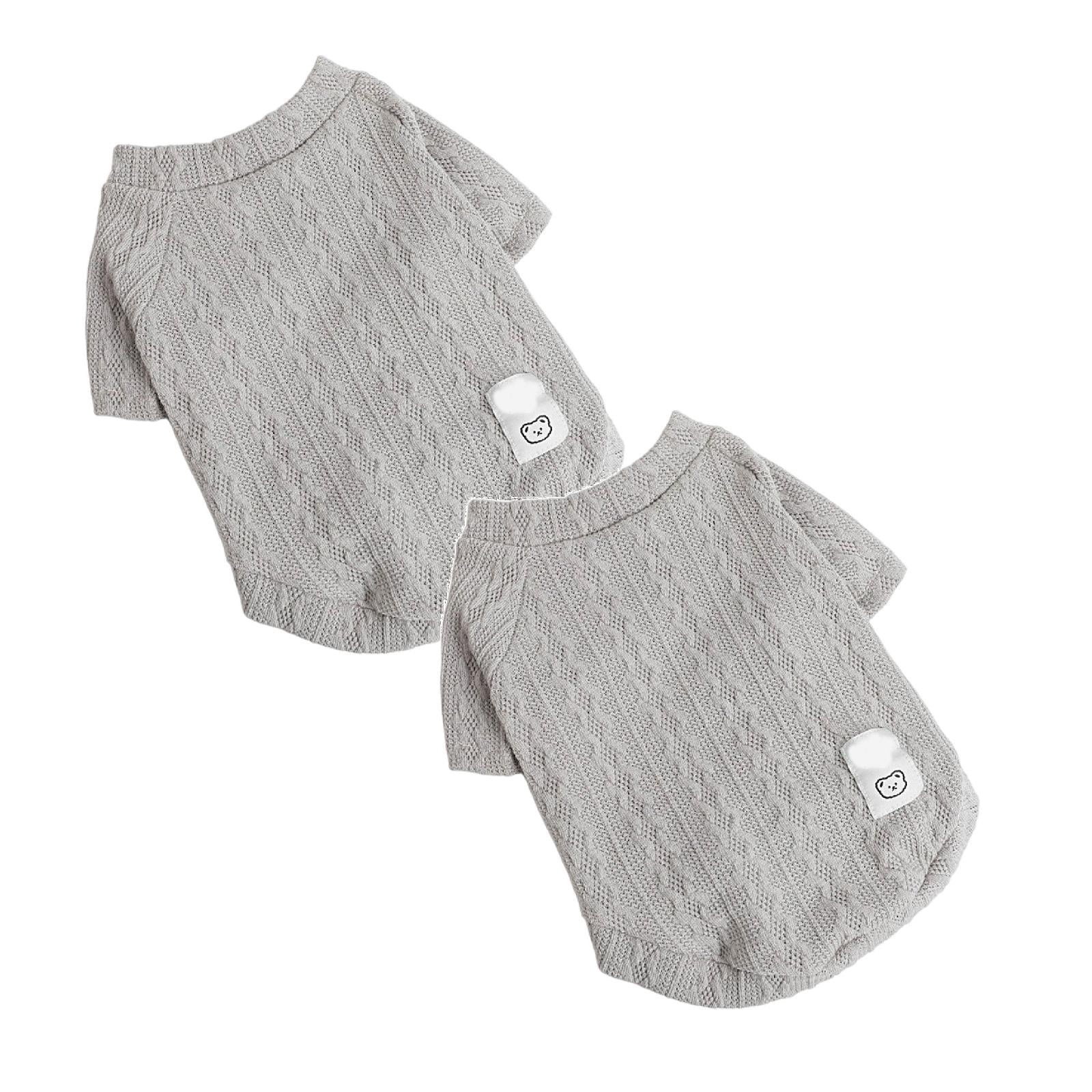 2Pack Sale Countdown! Clothes Cat Sweaters Puppy Knitwear Fall Winter ...