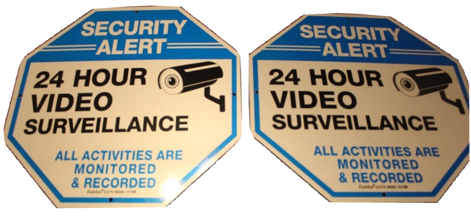 2Pack Security Alert 24 Hour Video Surveillance All Activities Are ...