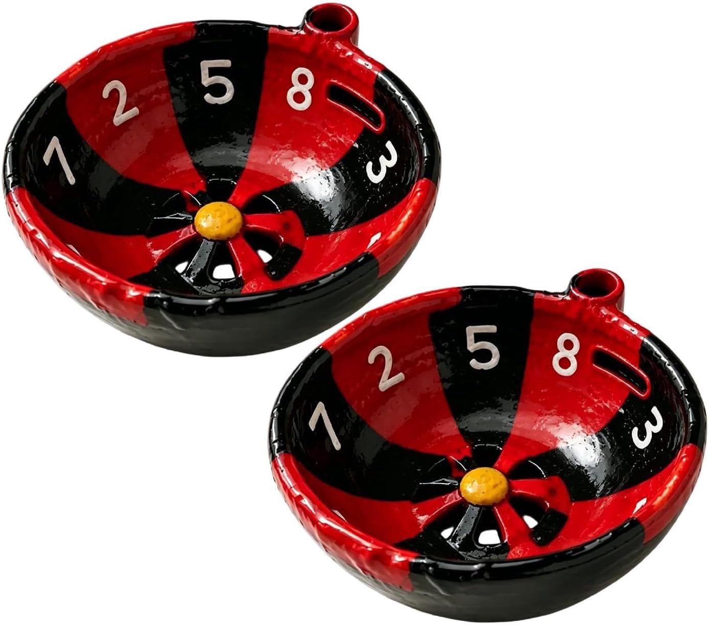 2Pack Self Rinsing Berry Bowl, Vortex Colander with Drain Holes ...