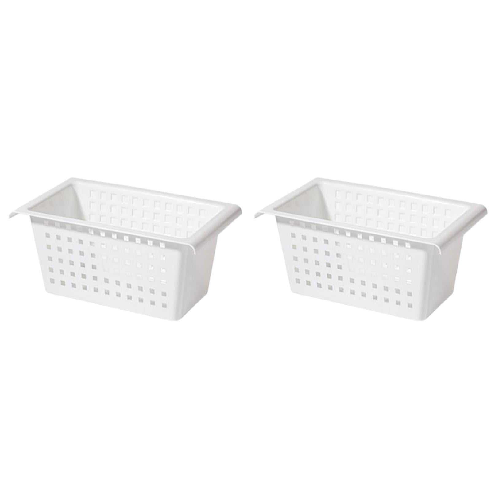 2Pack Under Shelf Storage Basket Organizer, Expandable Hanging Baskets ...