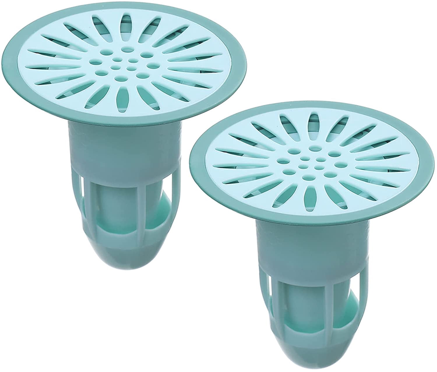 2Pack Shower Floor Drain Backflow Preventer Valve Sewer Core Drainage ...