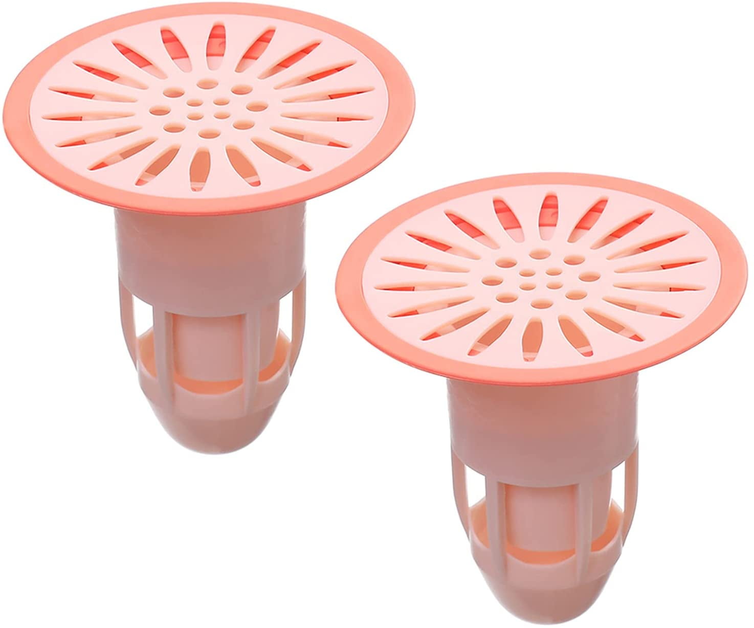 2Pack Shower Floor Drain Backflow Preventer Valve Sewer Core Drainage ...