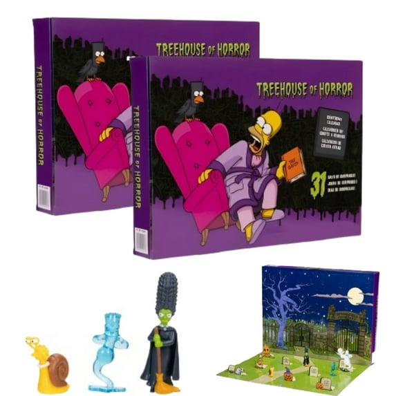 2Pack The Simpsons Advent Calendar Holiday 2025 Halloween 30 Days of ...