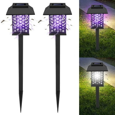 Jahy2Tech 2-Pack Solar Bug Zapper, Mosquito Repellent & Killer ...
